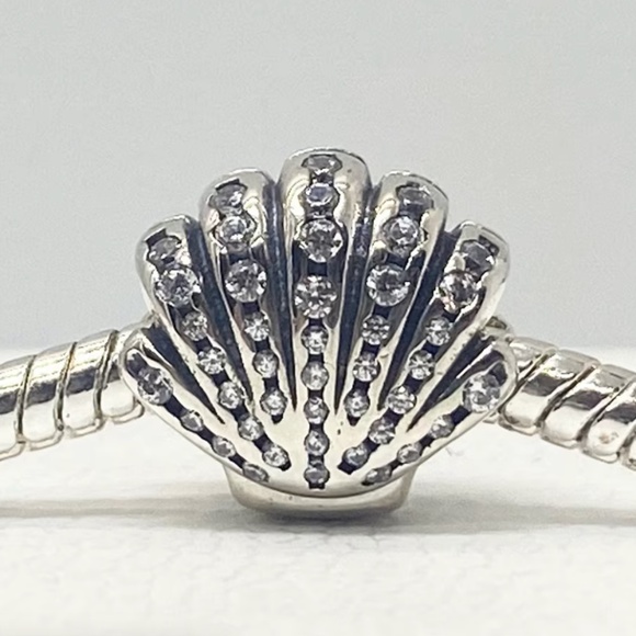Pandora | Jewelry | Retired Pandora Disney Ariel Shell Charm | Poshmark